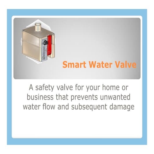 Automatic Tap | Automatic water flow system | PPTX