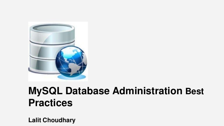 Mysql Dba
