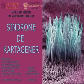 Kartagener Syndrome ( USMLE Step 1) | PPTX