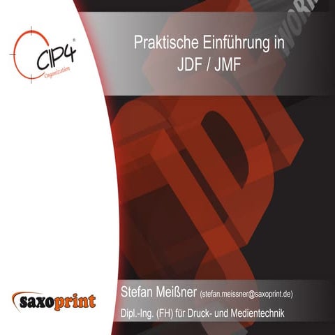 Introduction to JDF / JMF | PDF
