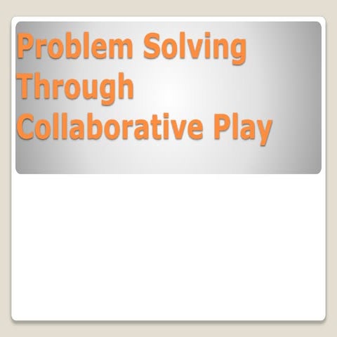 Games for Process and Product Improvement | PPTX