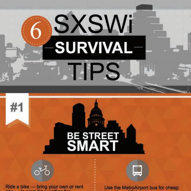 How to Survive SXSW (Infographic) | PDF