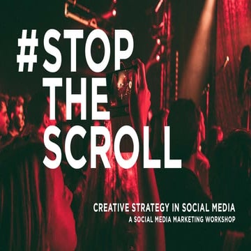SXSW 2018: Stop The Scroll | PDF | Social Networking | Internet