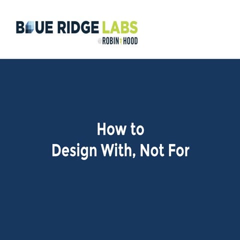 How To Design with Not For | PDF