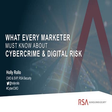 SXSW Interactive 2018 Holly Rollo CMO RSA 'WHAT EVERY MARKETER MUST ...