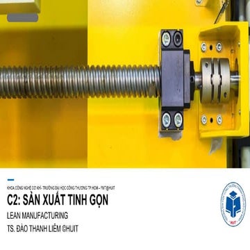 HỆ THỐNG SẢN XUẤT TINH GỌN - CHƯƠNG 2 - CHAPTER 2 | PDF