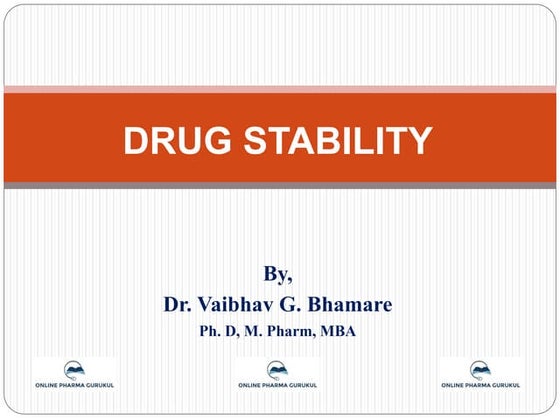 Unit-5 Physical Pharmacy-II Drug stability.pptx