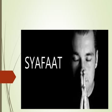 Syafaat | PPTX