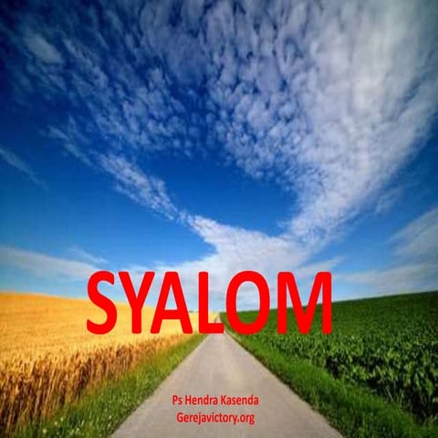 Syalom | PPTX