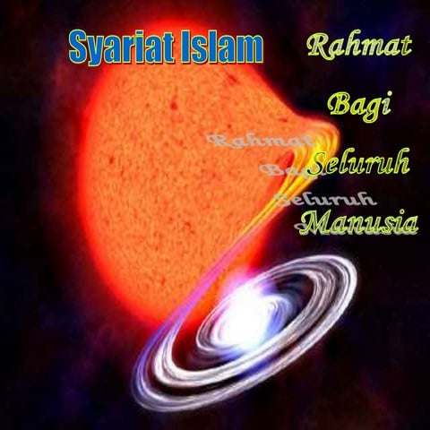Islam rahmatan lilalamiin (Islam membawa rahmat bagi semeste akam) | PPT