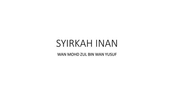 Syarikah 1 | PPT