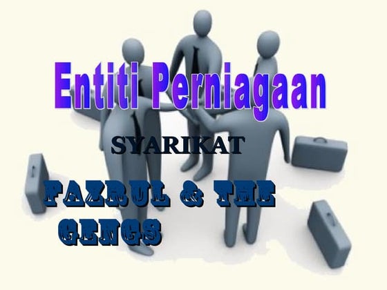Syariah, as-Syarikat. | PPT