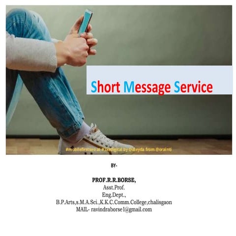 Short Message Service (SMS) | PPTX