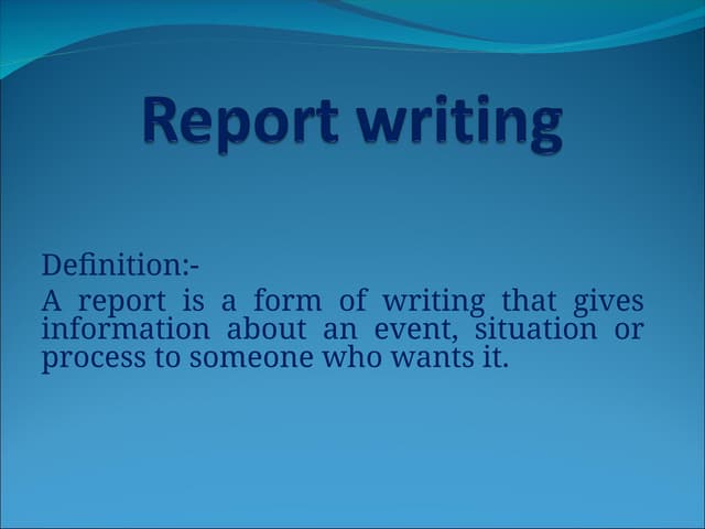 Difference between report and article | PPTX