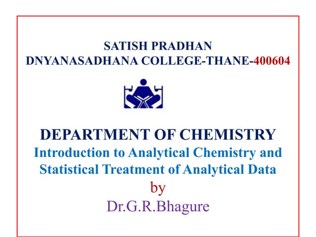 Sampling in Analytical Chemistry | PPTX