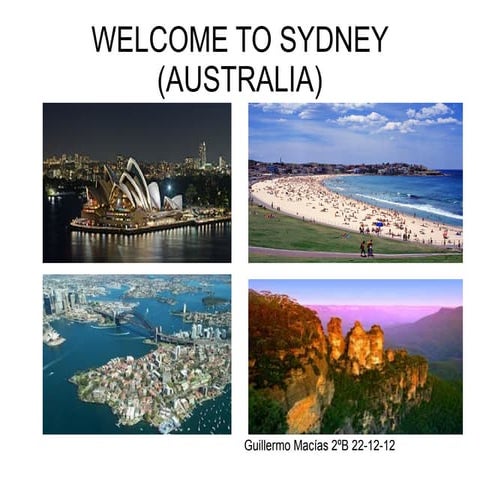 Sydney presentation | PPT