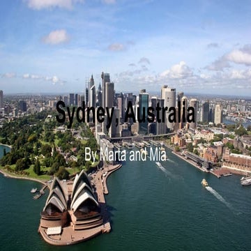 Cities of australia | PPTX