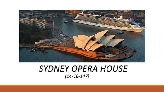 Sydney opera house | PPT