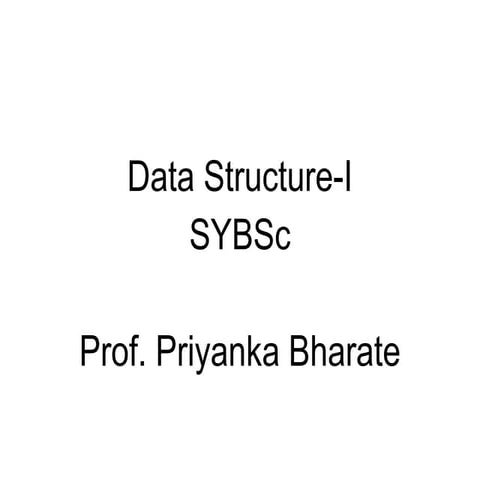 Data Structures And Algorithm Analysislecture 2pptx 