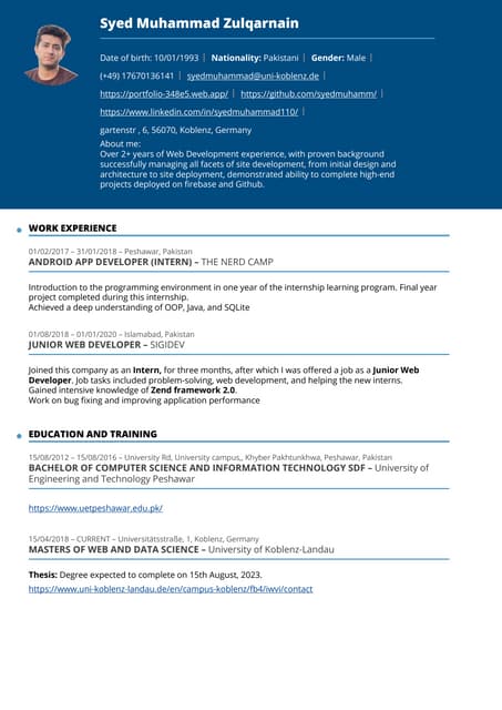 Resume | PDF | Programming Languages | Computing