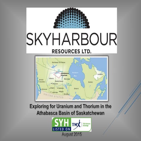 Skyharbour Resources Ltd. Investor Presentation | PPT