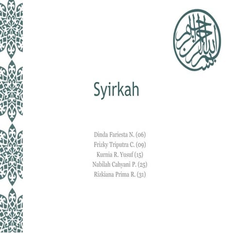 Syirkah | PPTX