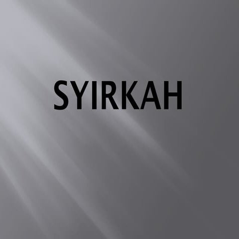 SYIRKAH dalam menjalankan kerjasama usaha.pptx