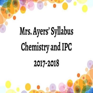 Syllabus | PPTX