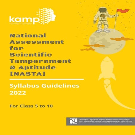 Kamp - Syllabus Guidelines 2022 | PDF