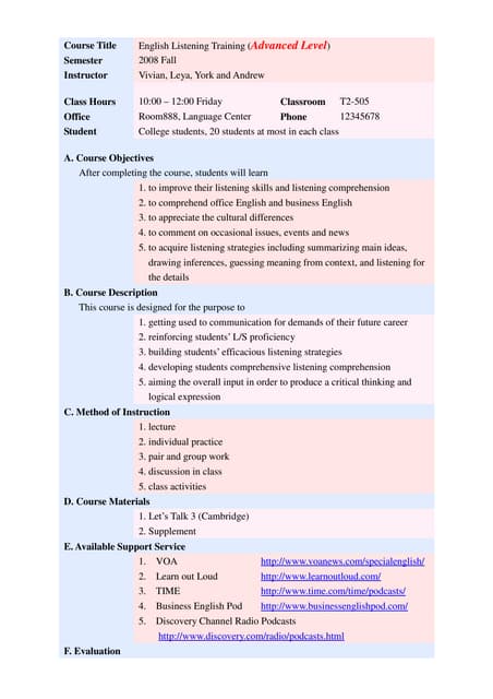 Syllabus Basic | PDF | Education