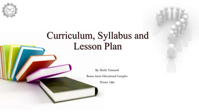 Syllabus design | PPTX