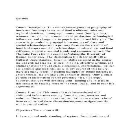 Assignment Cultural analysis recipe and report. Three to five pag.docx