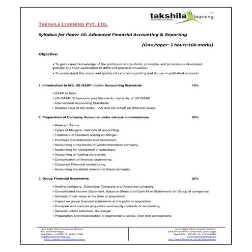 Course outline finance for engineers 2016 | PDF