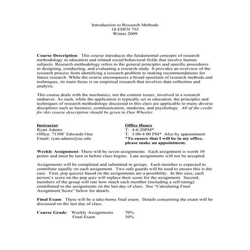 EDFN755- Resarch Methodology | DOC