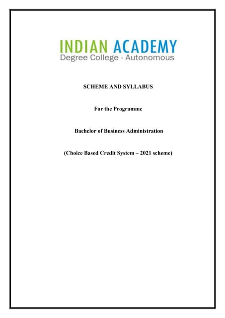 New Syllabus New Syllabus - BBA BCCA.pptx