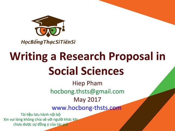 Steps of Writing a Research Proposal | PPT