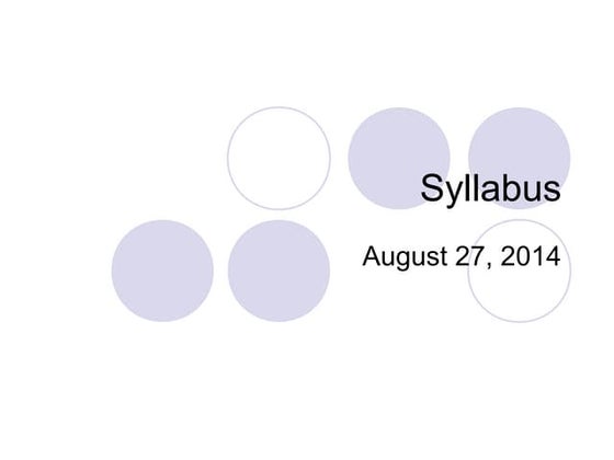 Acc syllabus | PPTX | Physics | Science