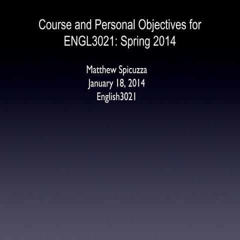 Final course reflection | PPTX