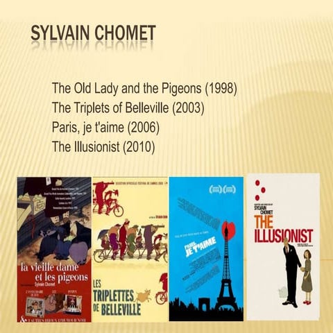 Sylvain chomet | PPTX