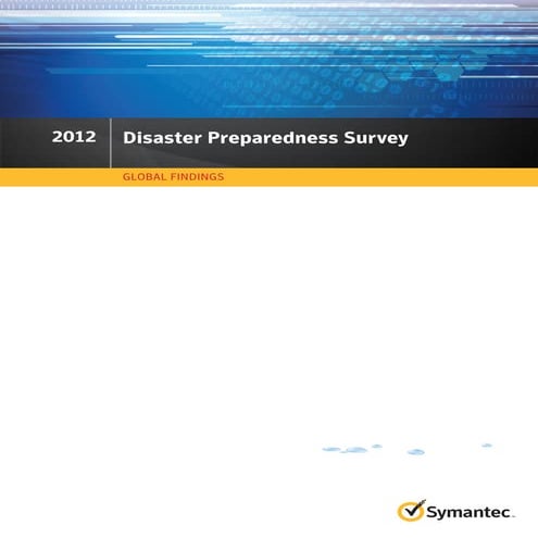 Cloud Computing Disaster Readiness Report | PDF