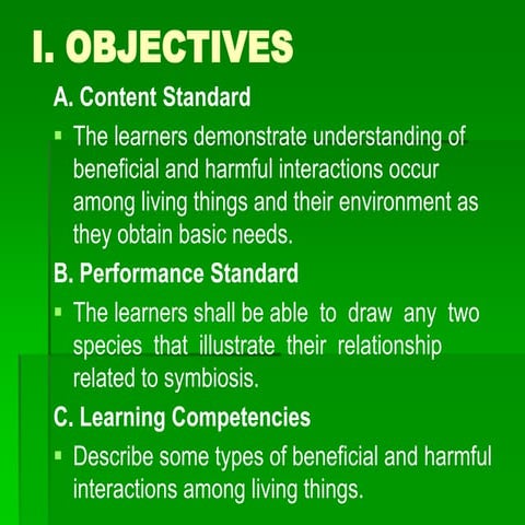 Symbiosis RELATIONSHIP PARTSSdemojhs.ppt