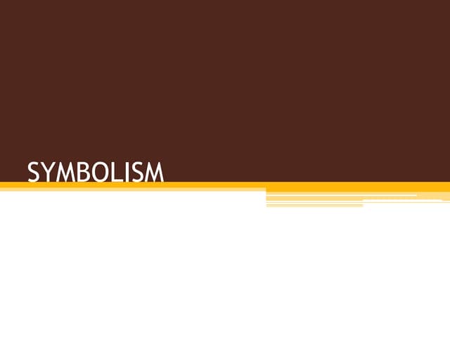 Symbolism | PPT