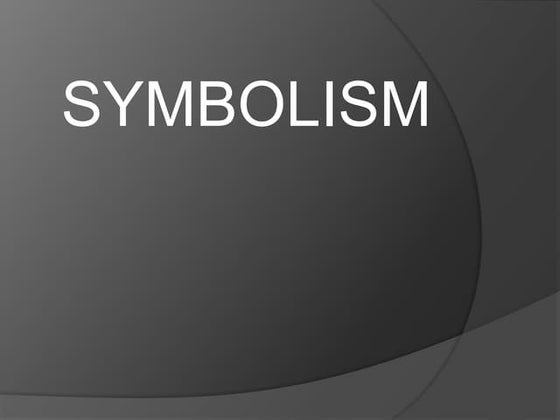 Symbolism | PPT