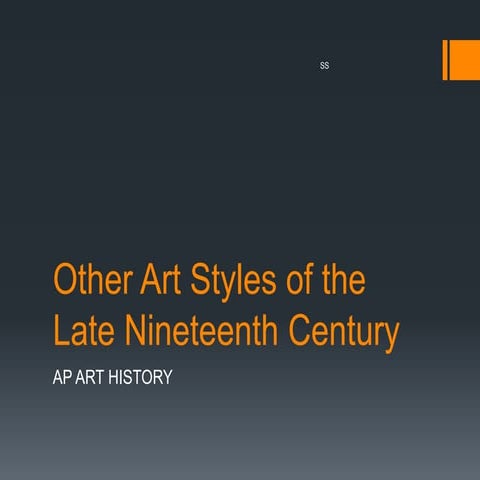 AP ART HISTORY: Symbolism, Arts and Crafts movement, Art Nouveau ...
