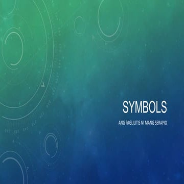 Symbolisms | PPTX