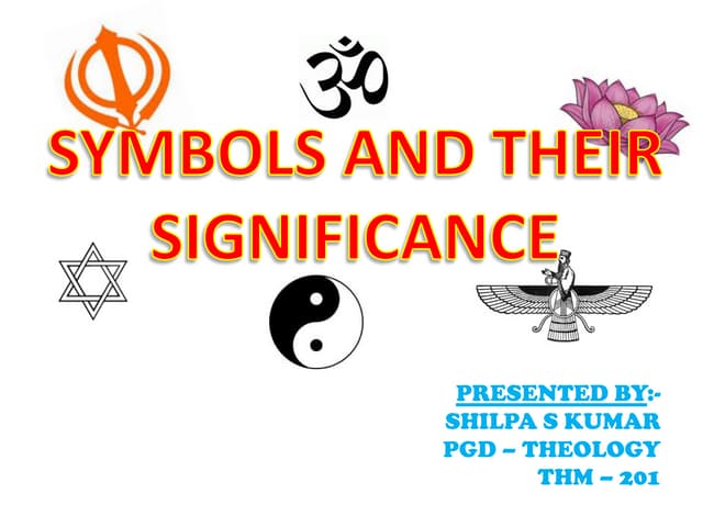 MAJOR WORLD RELIGIONS' SYMBOLS | PPTX