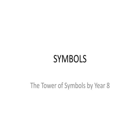 Symbols | PPT