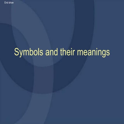 Symbols And Their Meanings | PPT