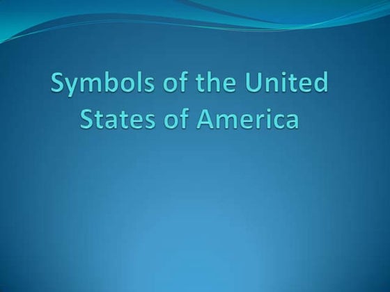 US Symbols intro | PPT