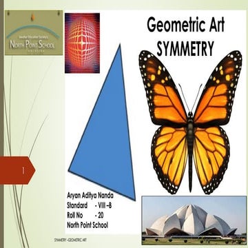 GEOMETRIC ART -SYMMETRY | PDF